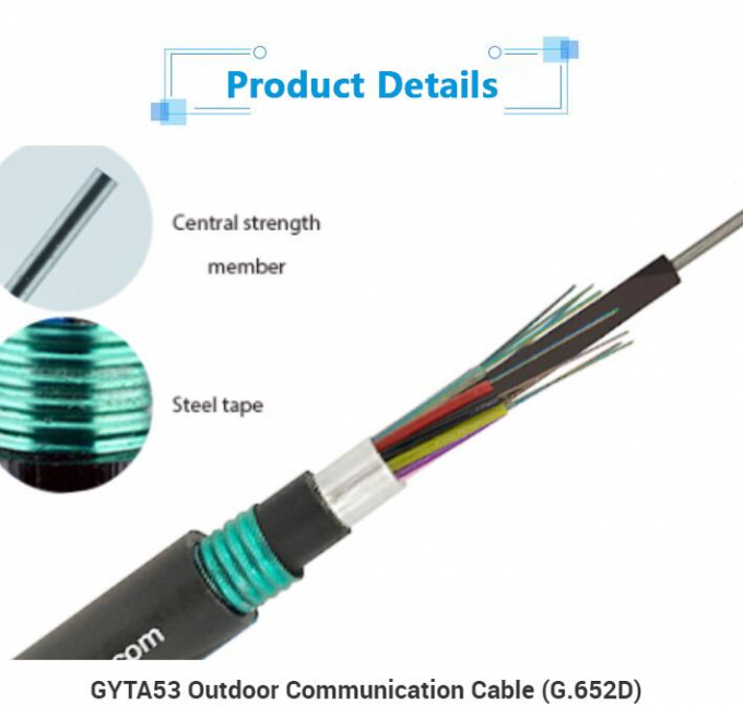 216 Cores Underground Fiber Optic Cable