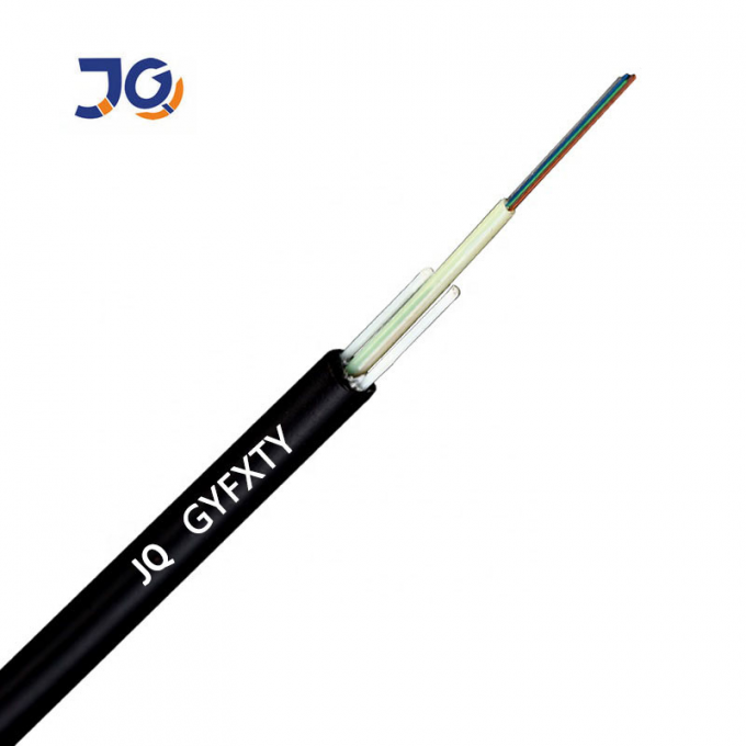 Outdoor GYFXTY 2 4 6 Core Fiber Optic Cable For Telecommunication