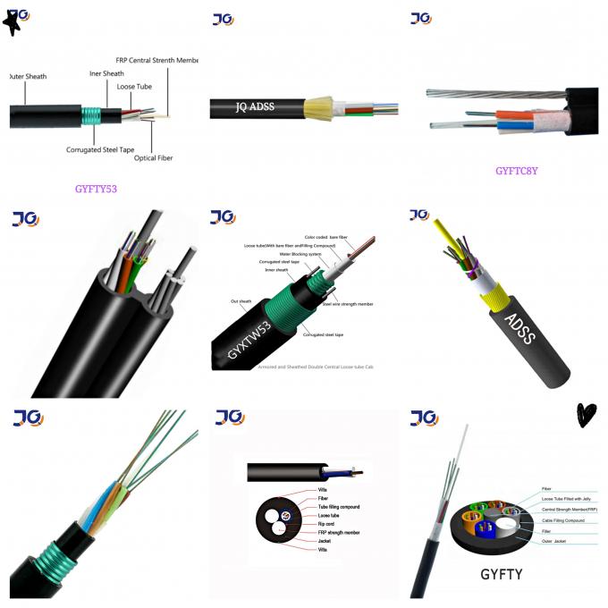 96 Core GYFTA53 Direct Buried Double Sheath Cable