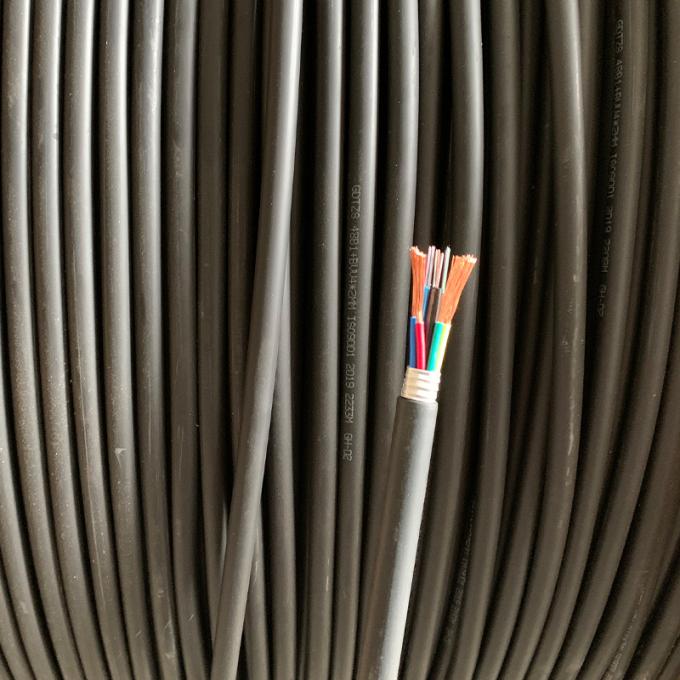 Hybrid Cable/Power Cable 2-12cores GDTS Photoelectric Fiber Optic Cable ...