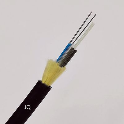 Self Supporting Aerial ADSS Fiber Optic Cable 12 /24/48 Cores Span 100m