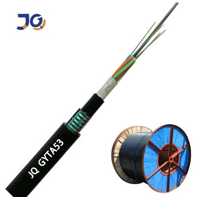 Underground Direct Buried Fiber Optic Cable Gyta53 Armoured G652d 24 Core Fiber Optic Cable