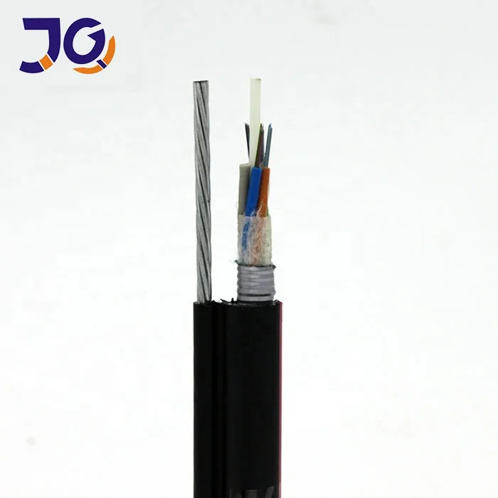 G652D single mode Outdoor Optical Fiber Figure 8 Armored Cable GYFTC8A ...