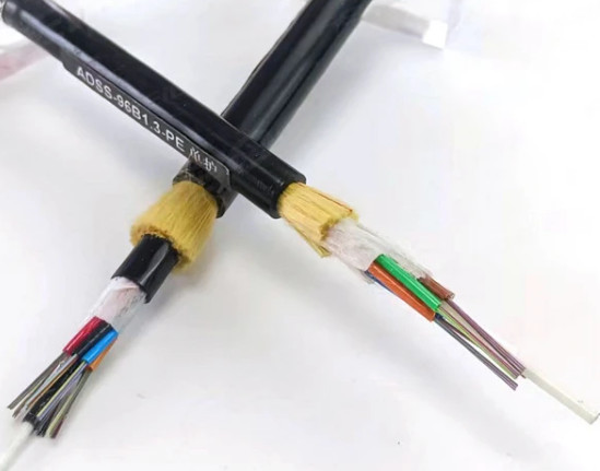 12 24 32 48 72 96 144 Core Outdoor Fiber Optic Cable ADSS Cable Spam ...