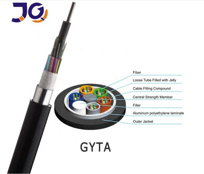 2 4 6 8 24 32 48 Cores Armoured Optical Fiber Cable GYTA Underground ... 2 4 6 8 24 32 48 Cores Armoured Optical Fiber Cable GYTA Underground ...